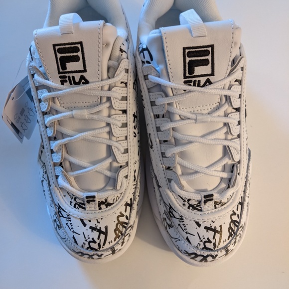 Fila | Shoes | Fila Disruptor Graffiti Shoes Nwt | Poshmark